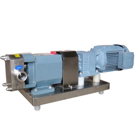 3kw Sanitary High Viscosity Rotary Lobe Pump For Transfer Meat China