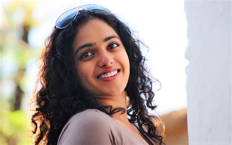 South Indian Actress Nithya Menon Wide Monitor Hd Wallpapers Nithya