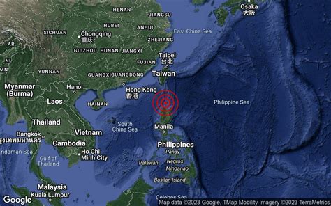 Gempa Bumi Kuat Di Rantau Kepulauan Filipina Suara Sarawak