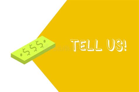 Writing Note Showing Tell Us Business Photo Showcasing Communicate