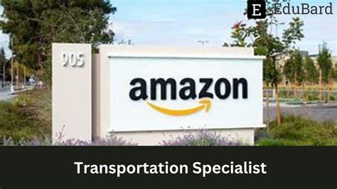 Amazon Hiring As Transportation Specialist Apply Now