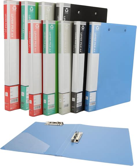 Videtol A4 Ring Binder 10 Pack A4 Flexible File Foldes 2 Ring 20mm