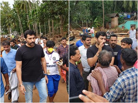 Rahman Visits Flood Stricken Kavalappara Malayalam Movie News Times Of India