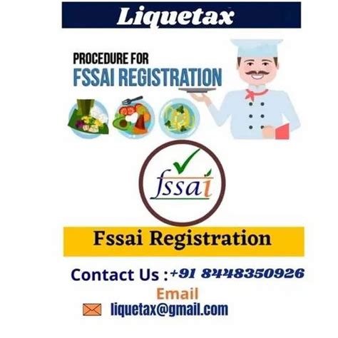 Fssai Basic Registration In Noida Id 2853761586997