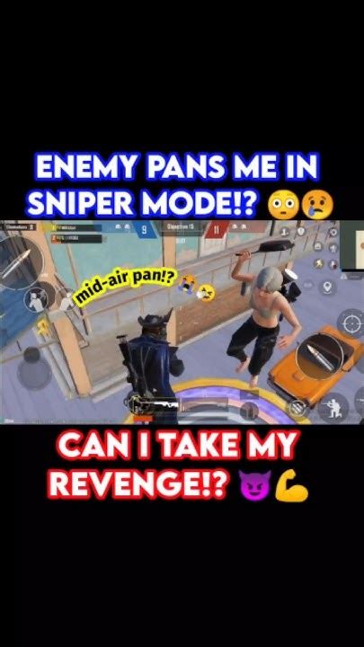Enemy Pans Me In Sniper Mode 😳😢 Pubgmobile Bgmi Youtubeshorts