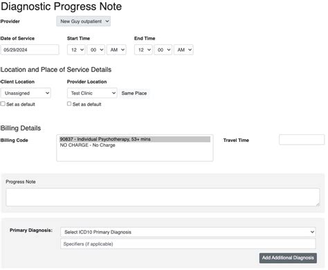 Connecting A Diagnosis For A Client Breezynotes Ehr