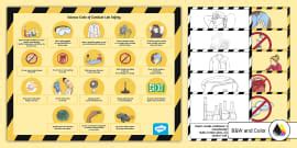 Lab Safety Rules And Tips Activity For 3rd 5th Grade