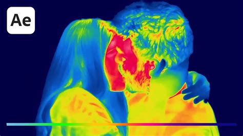 Thermal Vision Heat Map Effect After Effects Cc Tutorial Music Video