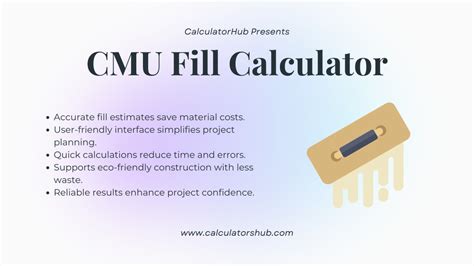Cmu Fill Calculator