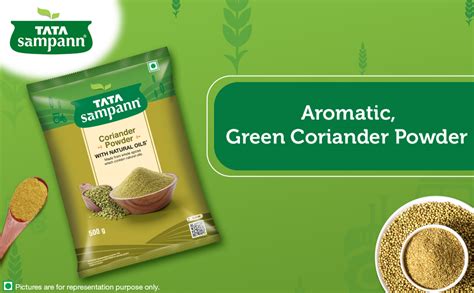 Tata Sampann Coriander Powder With Natural Oils 500g Dhania Powder