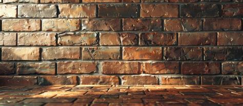 Premium Photo Ceramic Brick Tile Wall Design