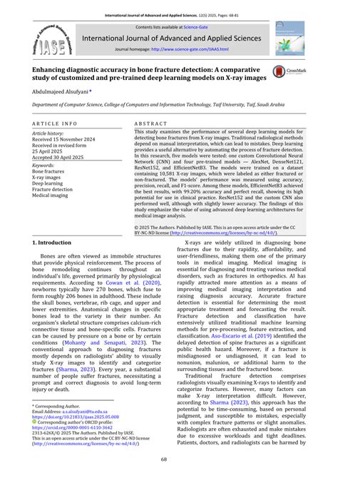 Pdf Enhancing Diagnostic Accuracy In Bone Fracture Detection A