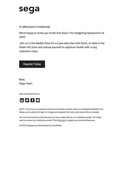 5 Free Pardot Email Templates Cloudkettle