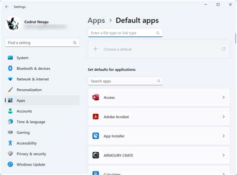 如何在 Windows 11 中設置默認應用程序（文件關聯） All Things Windows