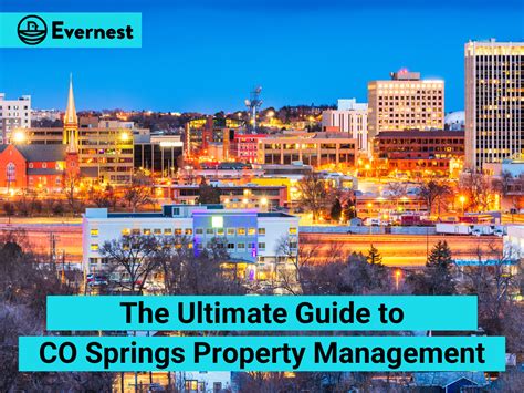 The Ultimate Guide To Colorado Springs Property Management