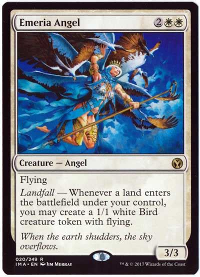【mtg】 エメリアの天使emeria Angel英語版 （レア） の買取・査定価格 カーナベル