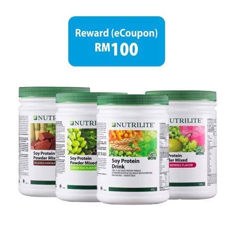 Nutrilite Soy Protein Drink 450g 500g Amway Malaysia
