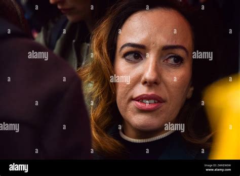 London Uk 20th Feb 2024 Stella Assange Arrives At High Court For