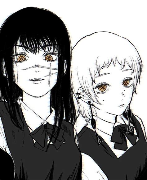 Yoru And Fami Chainsaw Man Drawn By Turuo Che Danbooru