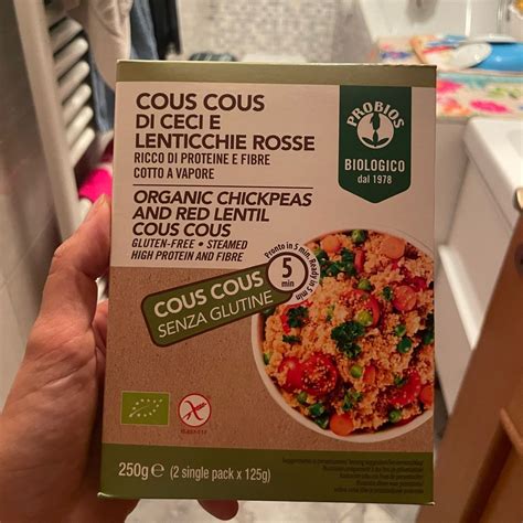 Probios Cous Cous Di Ceci E Lenticchie Rosse Reviews Abillion