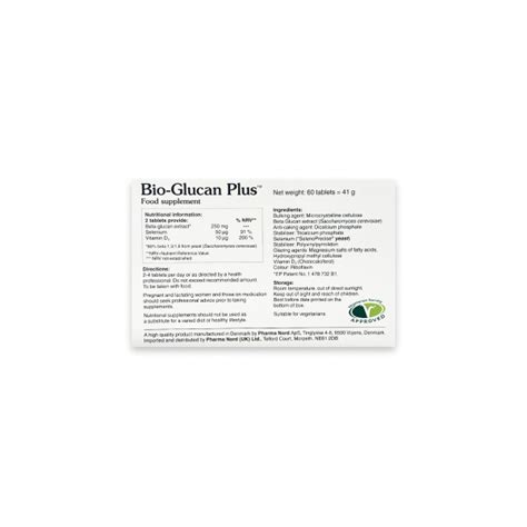 Buy Bio Glucan Plus Tablets E Surgery