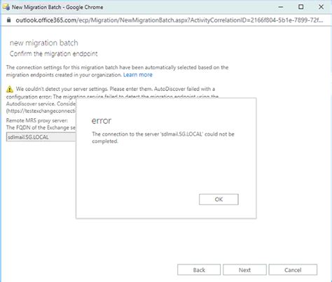 Getting Issue On Fqdn Confirmation Microsoft Community Hub