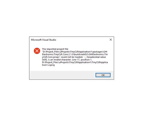 Visual Studio Project Issue Tinyclr Os Ghi Electronics Forums