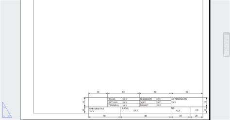 Ukuran Etiket A4 Di Autocad