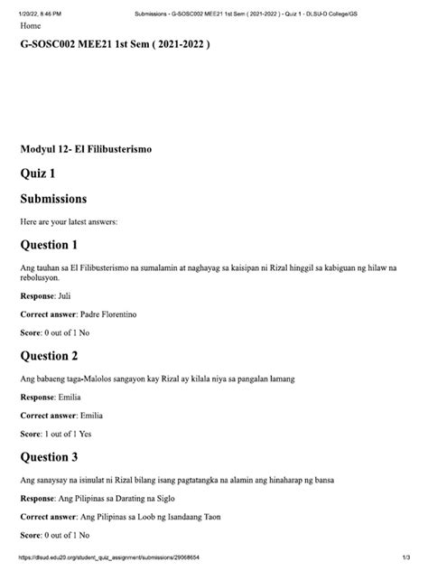 Quiz 1 Pdf