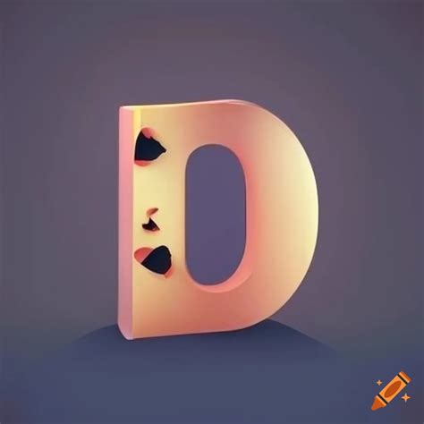 Minimalistic Design Of The Letter D On Craiyon