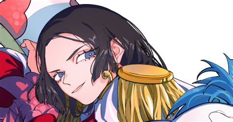 Boahancock Onepiece Boa Hancock 92 Happy Birthday Hancock Pixiv