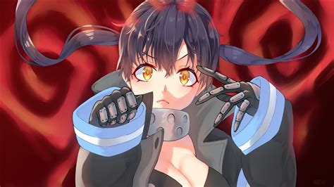 Fire Force Anime Enen No Shouboutai 炎炎ノ消防隊 Tamaki Kotatsu 環古達 4k