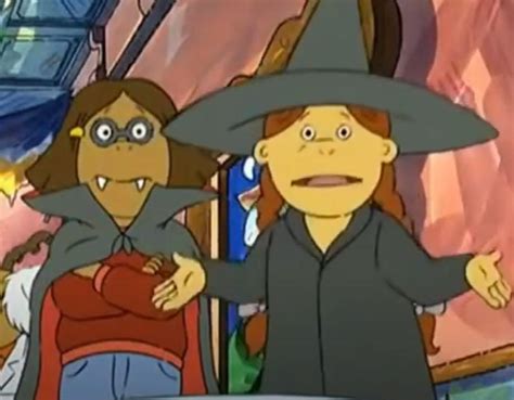 Francine And Muffy As Vampire And Witch By Mnwachukwu16 On Deviantart