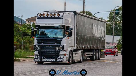 Scania R V8 Loud Pipe Sound YouTube