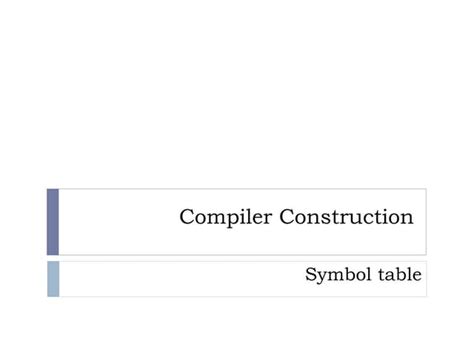 Symbol Tablepptx