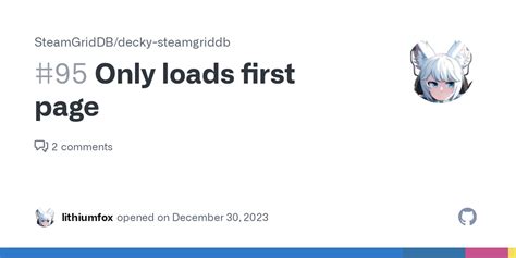 Only Loads First Page Issue SteamGridDB Decky Steamgriddb GitHub