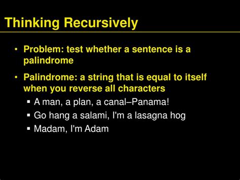 Ppt Chapter 18 Recursion Powerpoint Presentation Free Download Id1330620