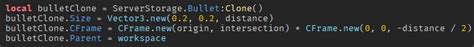 Issue With Gun Bullet Direction Scripting Support Developer Forum Roblox