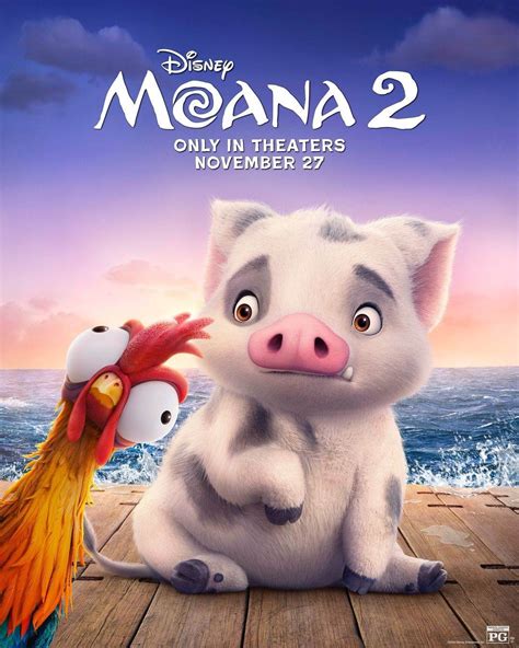 12月6日公開！ディズニーアニメ最新作『モアナと伝説の海2』キャラクターポスター ぶっちゃけシネマ人生一直線！