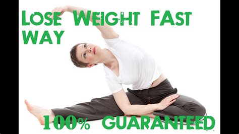 Lose Weight Fast Without Exercise From 1 Week To 1 Month Youtube