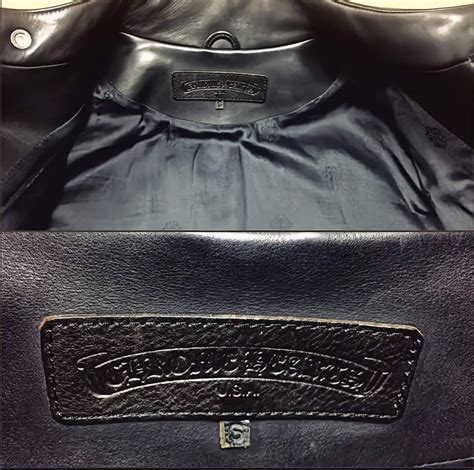 Chrome Hearts クロムハーツ ライダース レーシング Racing 1 ジャケット 初期 ヘビーレザー スターボタン