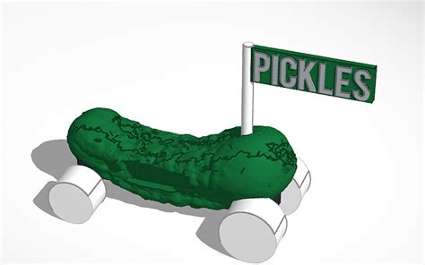 3d Design Pickle Food Truck Tinkertogether Tinkercad