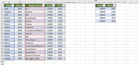 Learn Xlookup In Excel Along With Examples Simplilearn