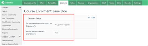 Difference Between Custom Fields And Custom Questions Wisenet Resources