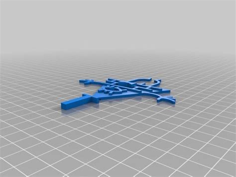 Cipher 2d Art 3d Print Details