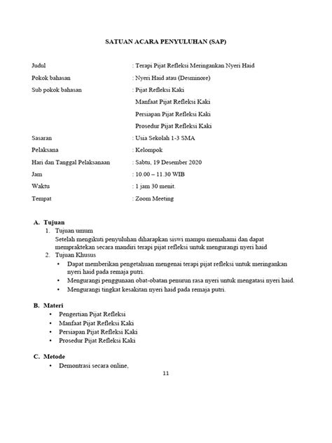Contoh Sap 3 Pdf