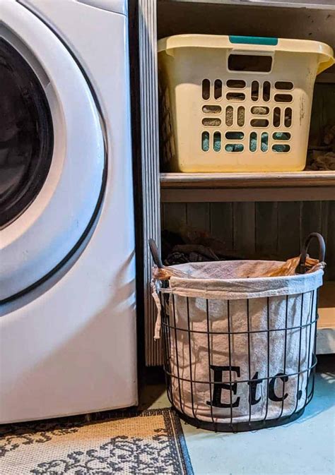 45 Diy Unfinished Basement Laundry Room Ideas Our Vintage Bungalow