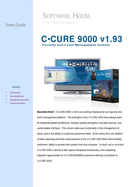 Ccure 9000 V1 93 Sg R01 Lt En Pdf Credential Access Control