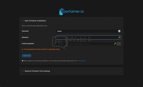 Installing And Using Portainer For Docker Container Management Tutorial And Documentation