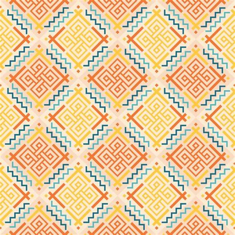 Premium Vector Pattern Seamless Background Vector Yellow Color Style